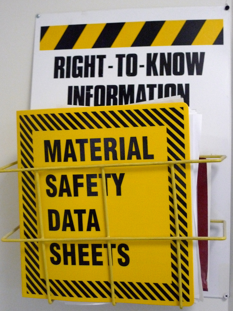 MSDS And SDS Sheets SafetySense Management System